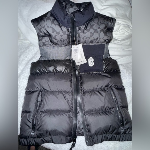 Coach | Jackets & Coats | Coach Down Puffer Vest New | Poshmark